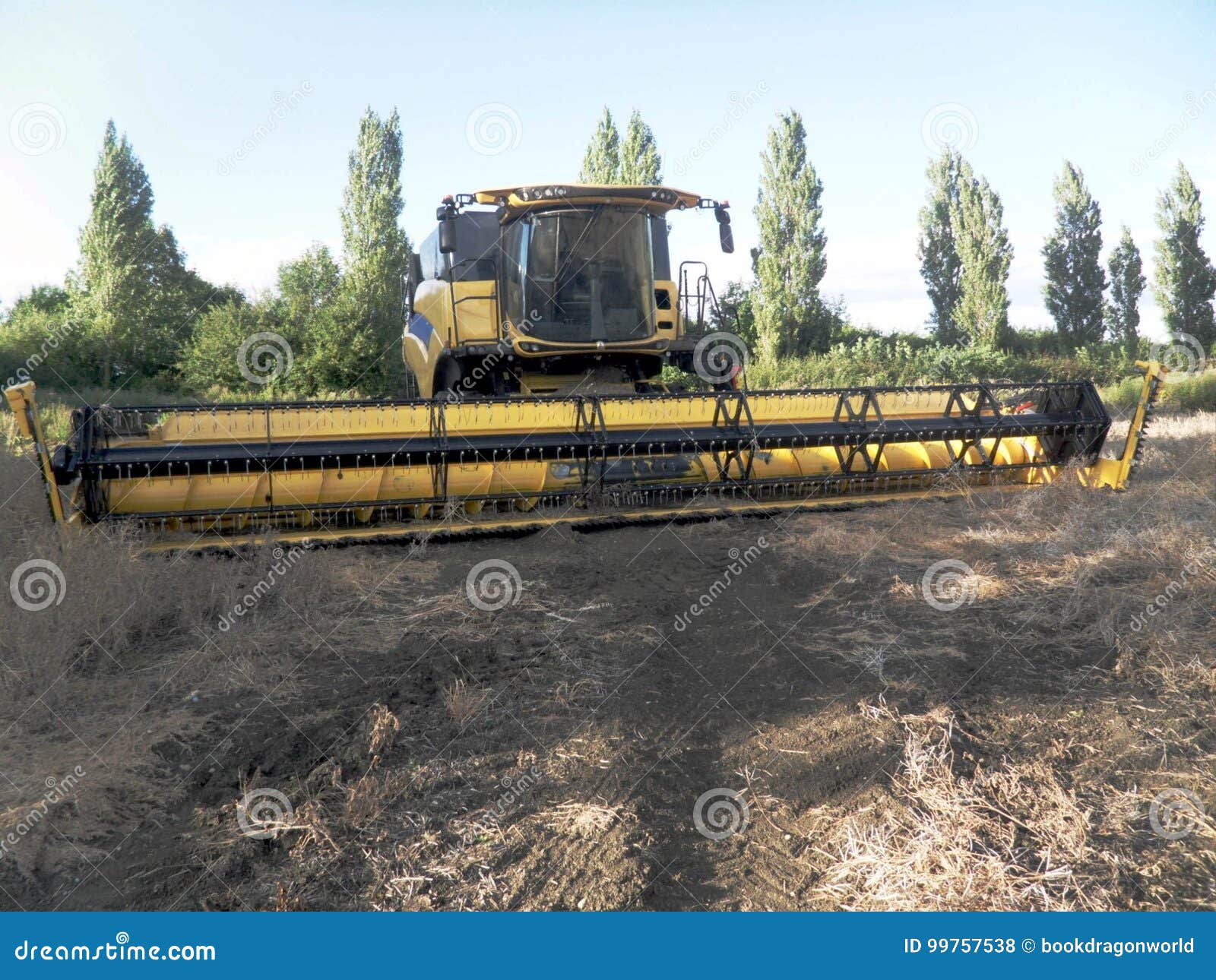 Harvesting the Fields - 1 of 2 Stock Photo - Image of agriculture ...