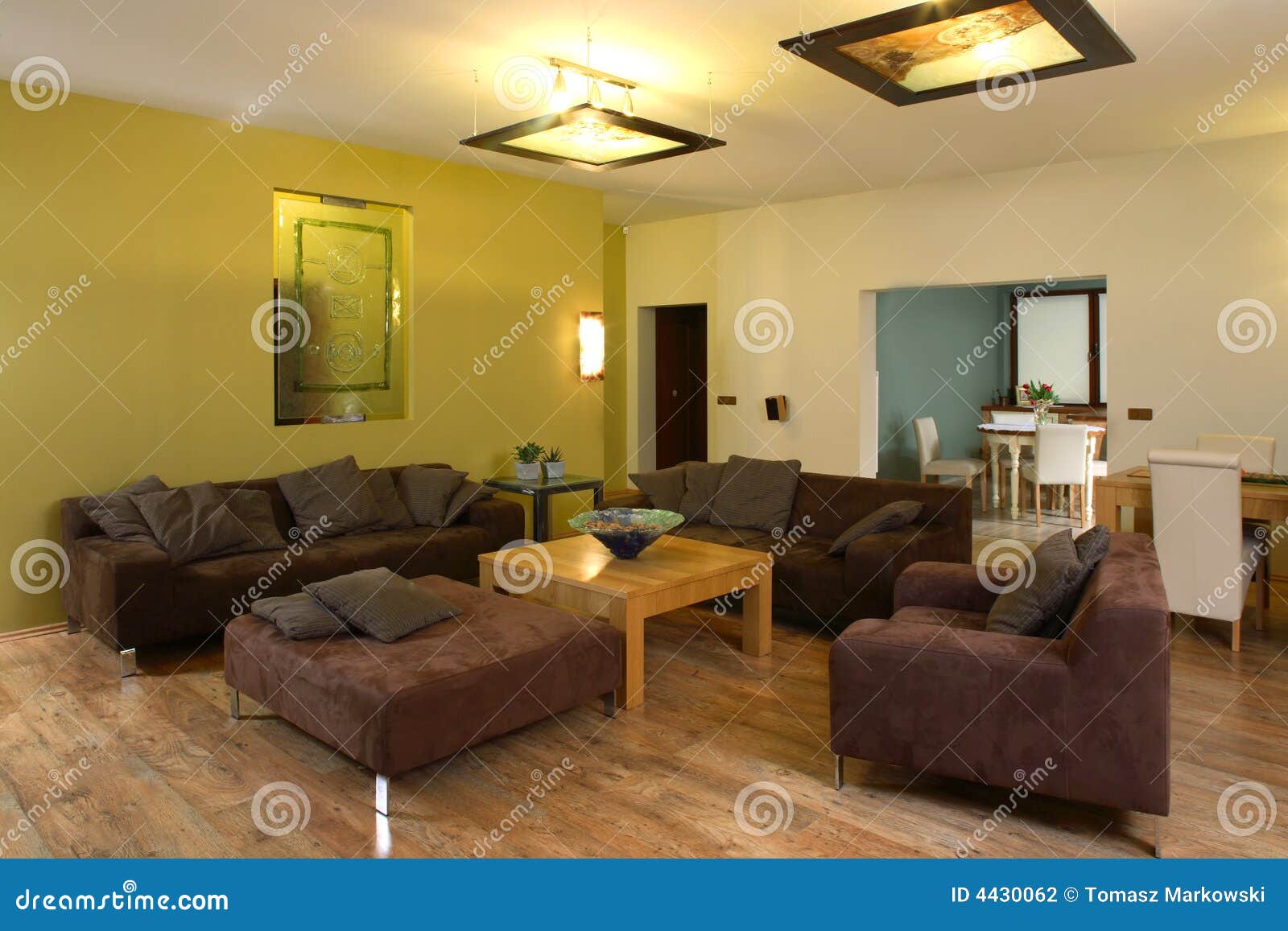 Large, Comfortable Living Room Stock Photo - Image of chair, house: 4430062