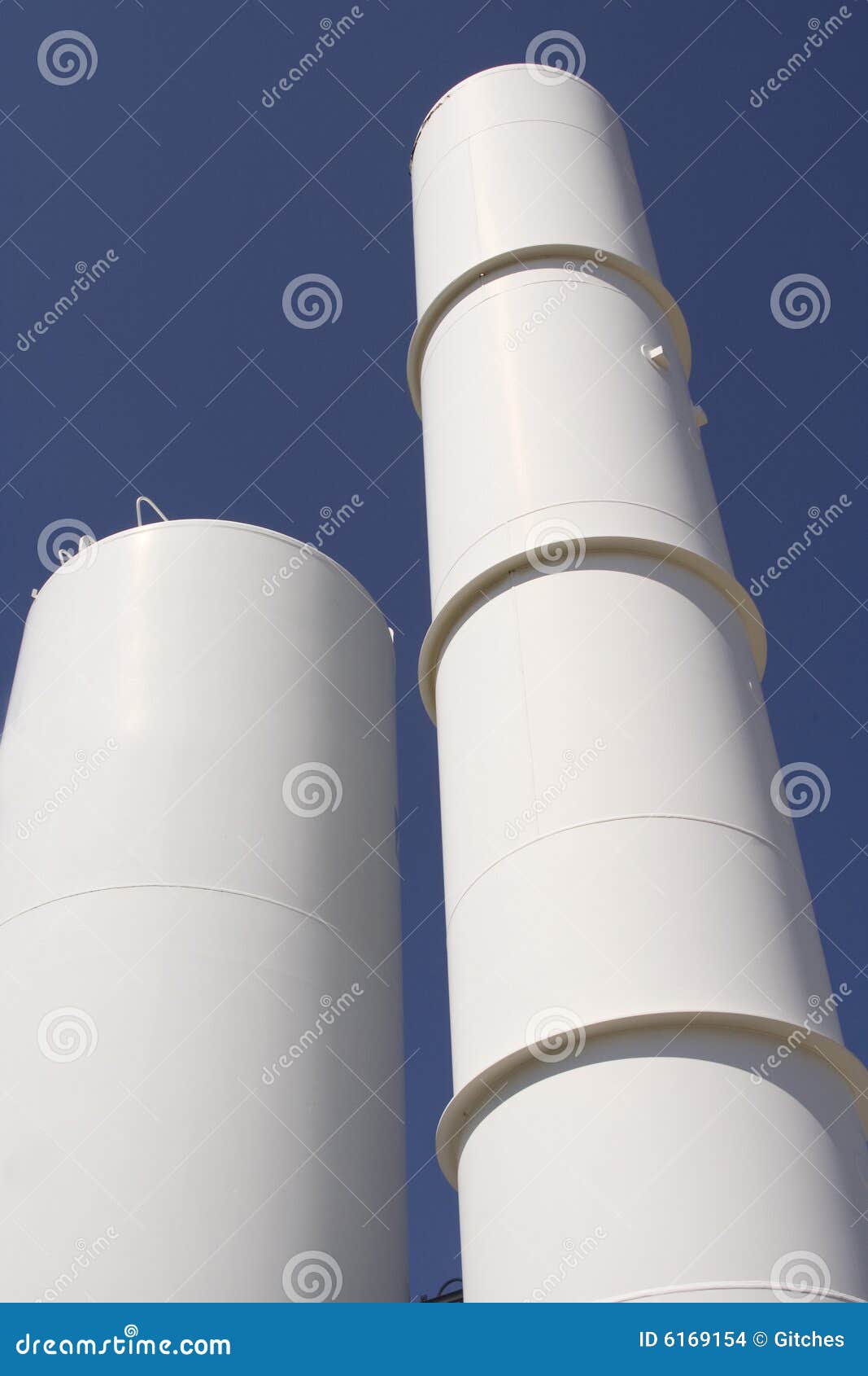 Large Compressed Gas Cylinder Stock Photo - Image of cylinder, tank ...