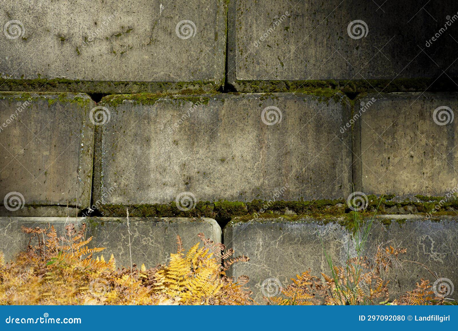 Large Concrete Block Retaining Wall Background Stock Photo - Image of ...