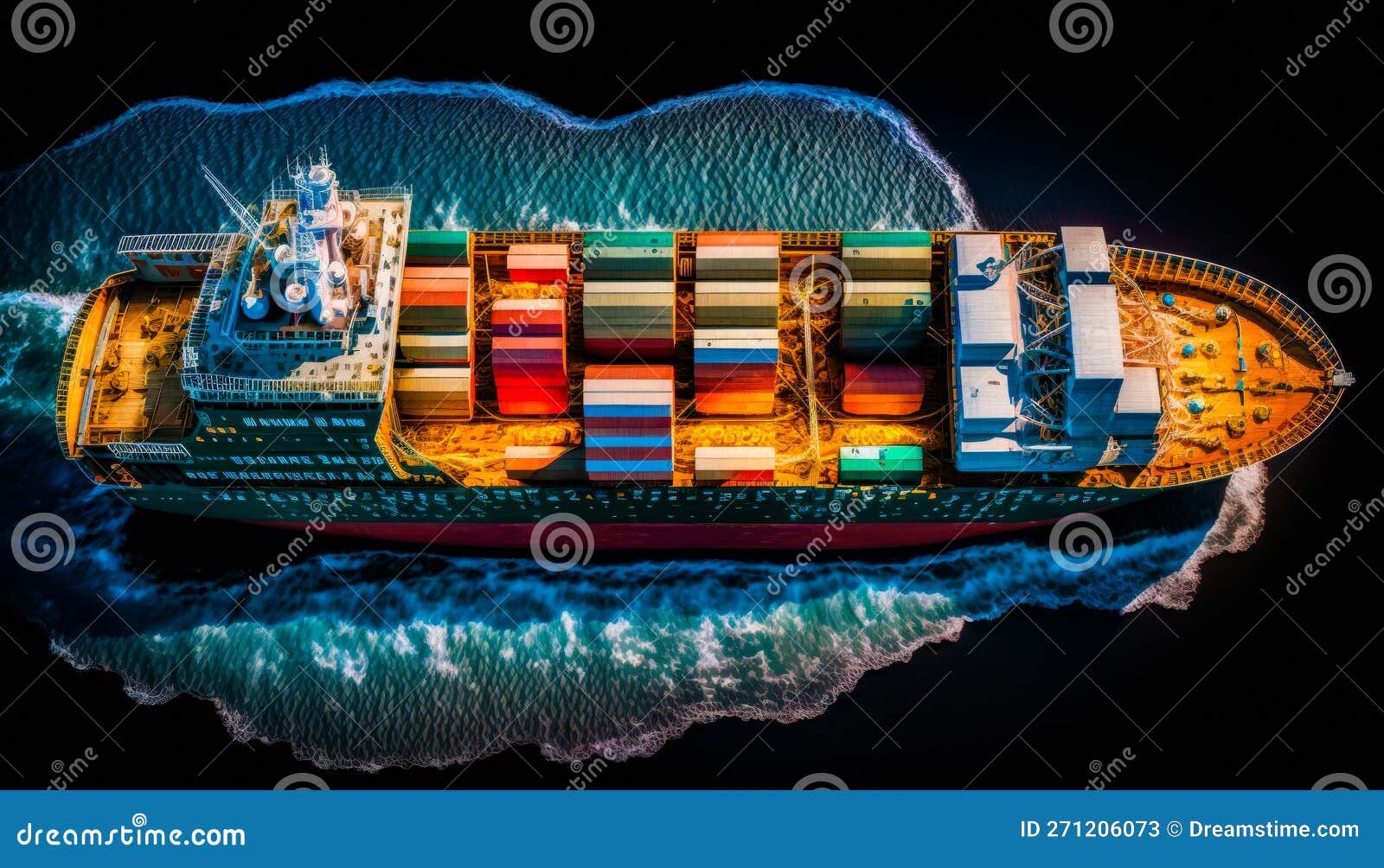 Large Container Building For Workers In A Cut With An Inner Fill ...