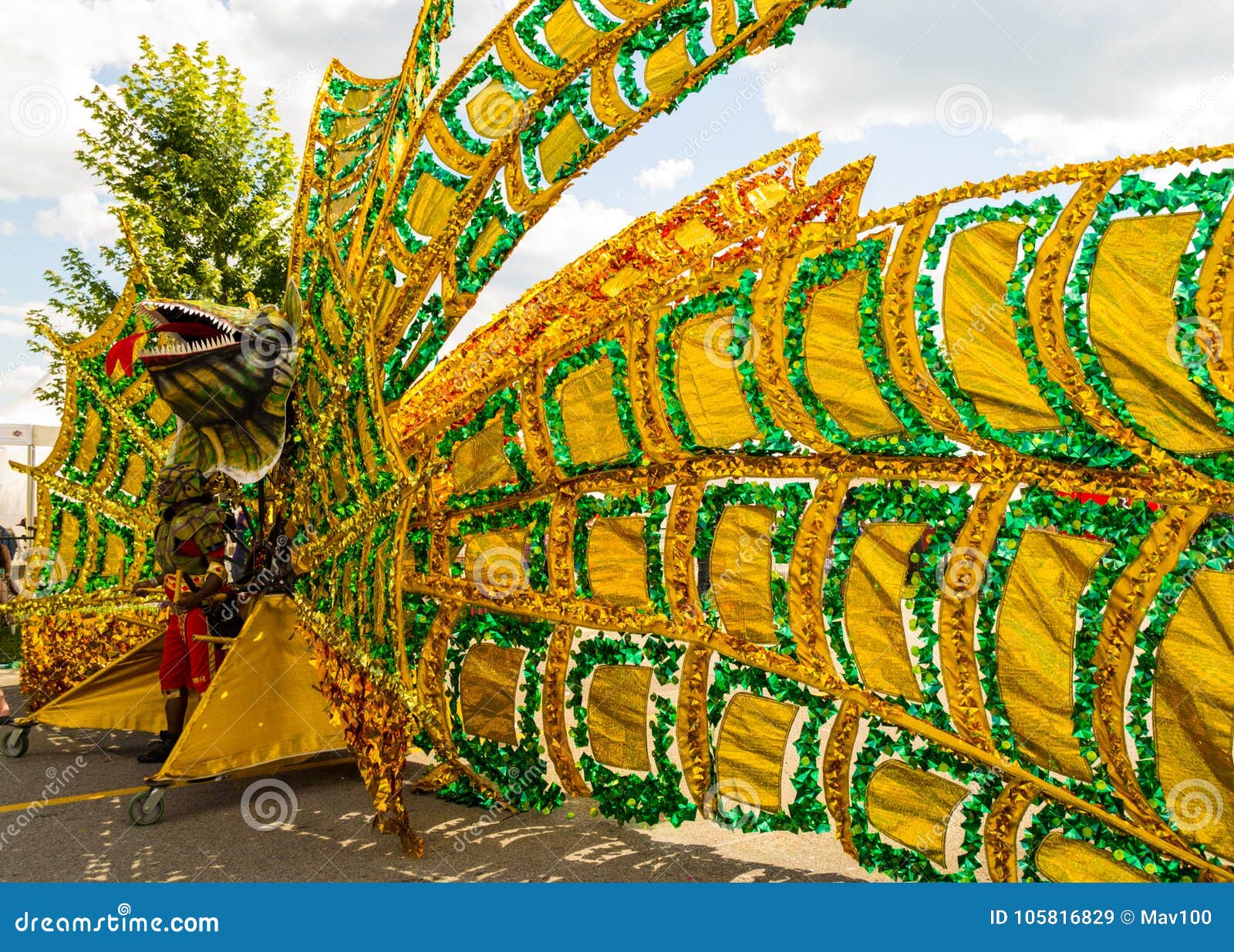 Costume Carnival Masquerader Editorial Stock Image - Image of tobago ...