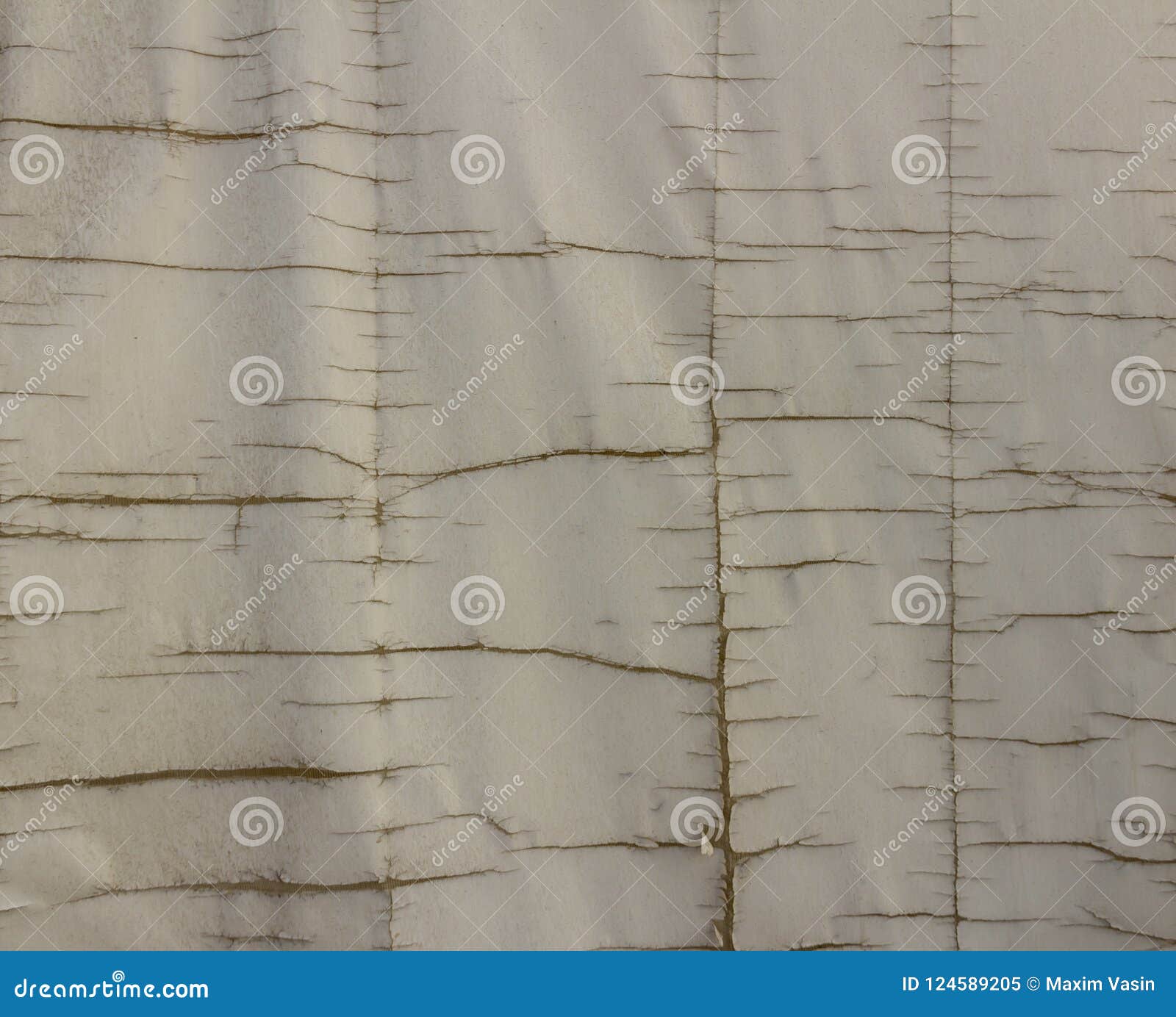 Large Cracks on the Old Canvas Cloth. Stock Image - Image of craft ...