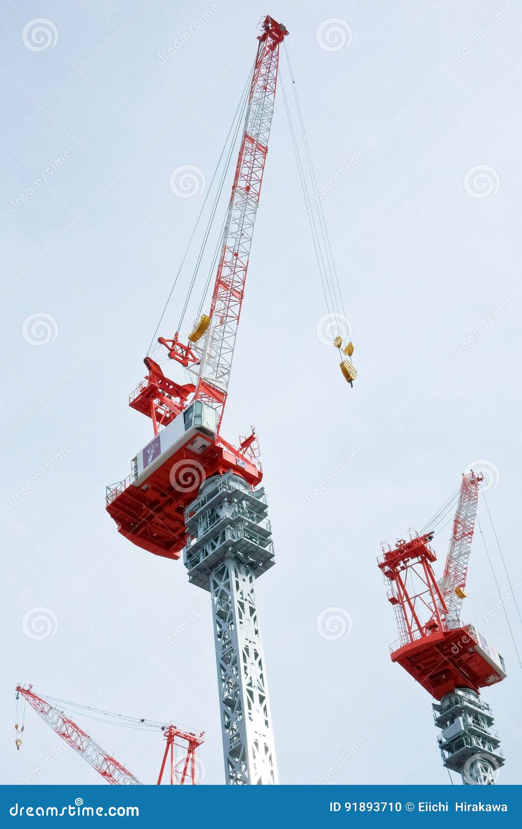 Large Crane for Construction Editorial Image - Image of architecture ...
