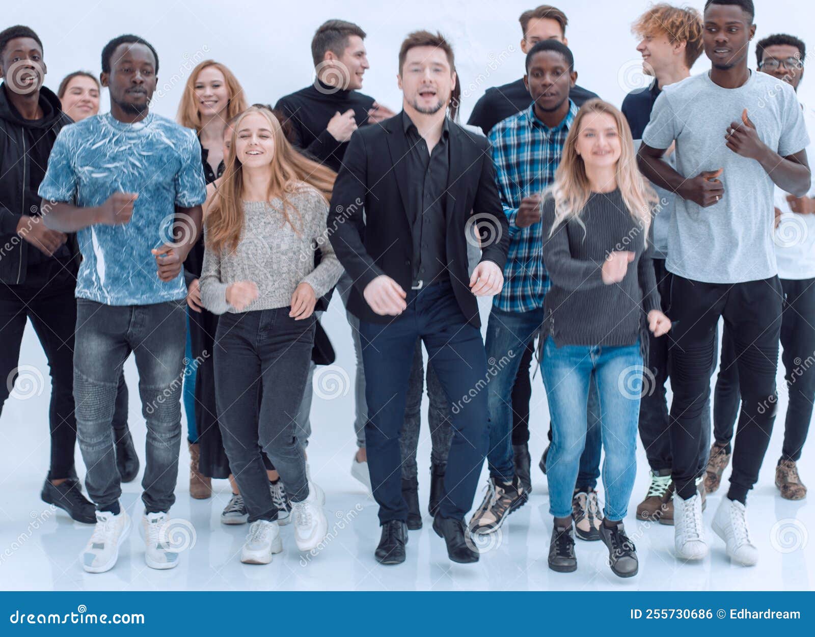 Large Crowd of Anonymous People Stock Photo - Image of community, team ...