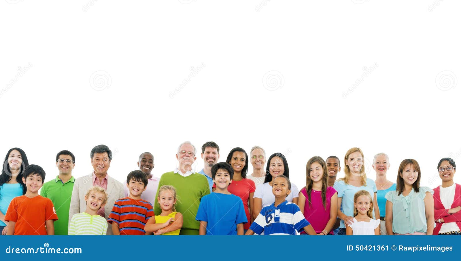 Large Crowd Community People Unity Support Concept Stock Image - Image ...