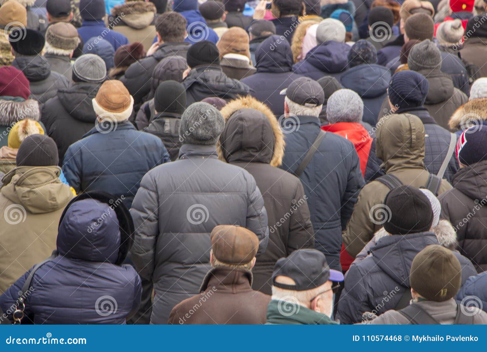 A Large Crowd of People on Demonstrations or Protests Editorial Stock ...