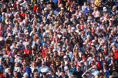 Large Crowd of People at Event Editorial Photography - Image of ...