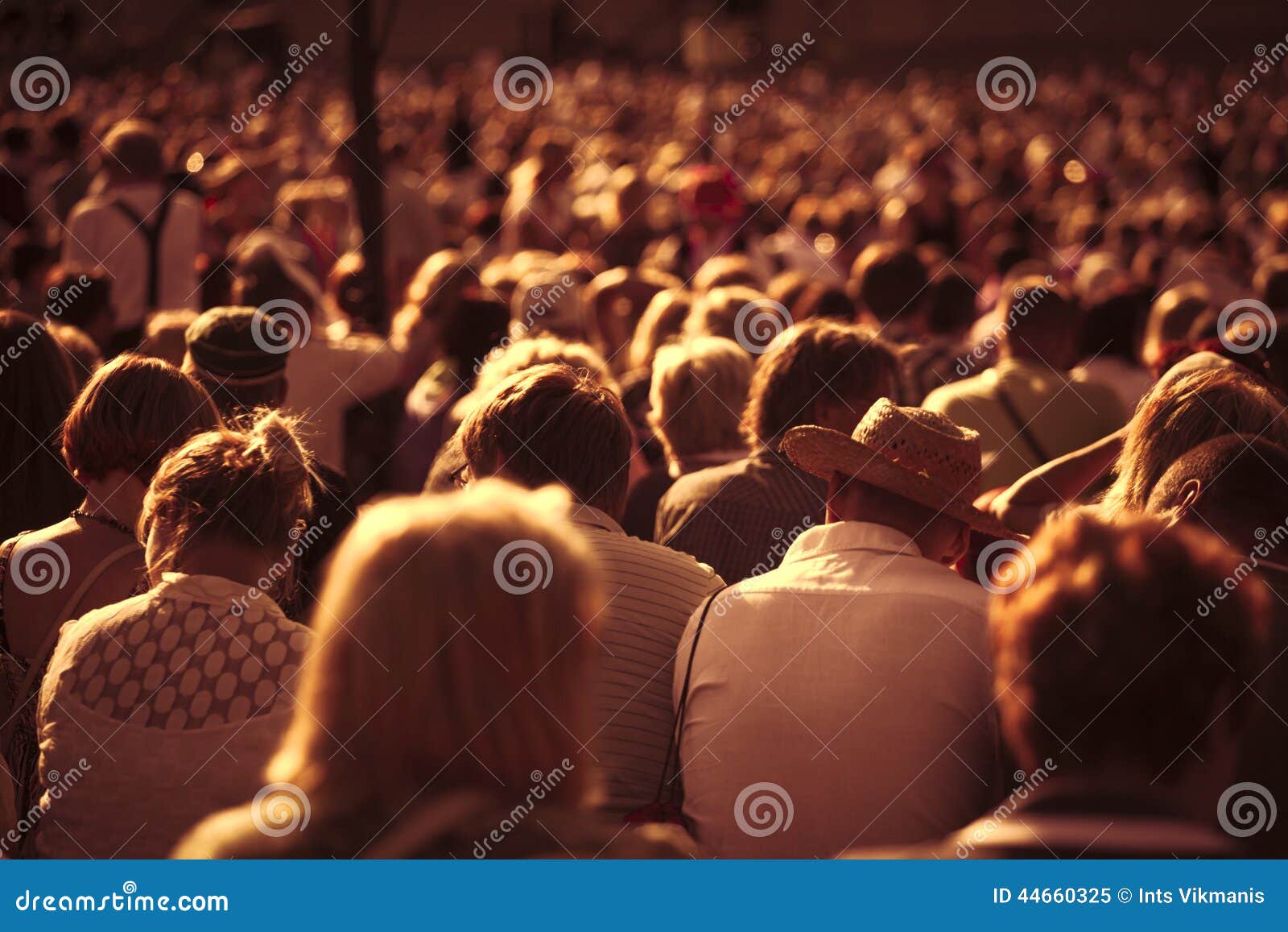 Large crowd of people editorial image. Image of large - 44660325