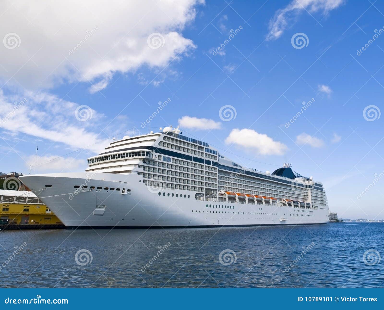 Large Cruise Ship stock image. Image of love, journey - 10789101