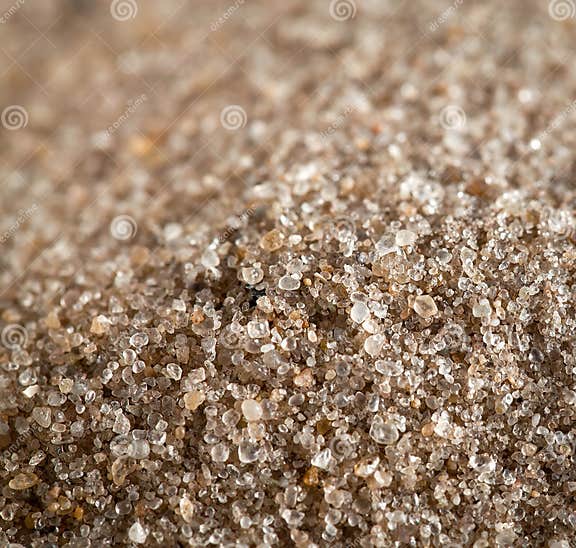 Large Crystals of Clean Sand Stock Image - Image of abstract, textured ...