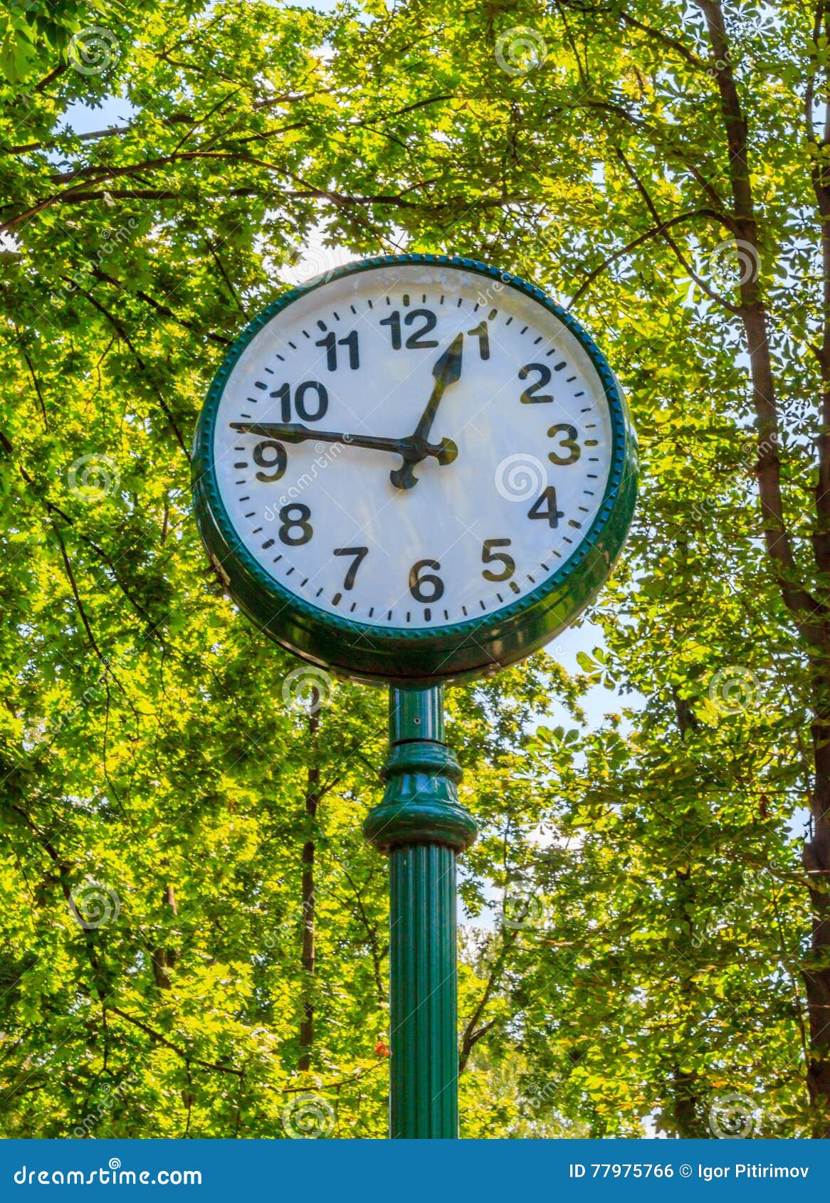 Large decorative clock stock photo. Image of decorative - 77975766