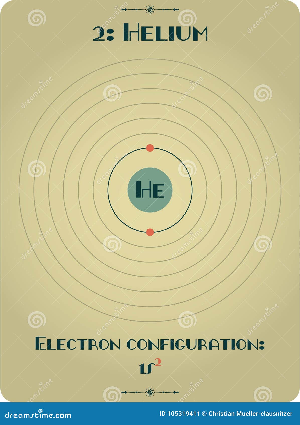 Element of Helium stock vector. Illustration of school - 105319411