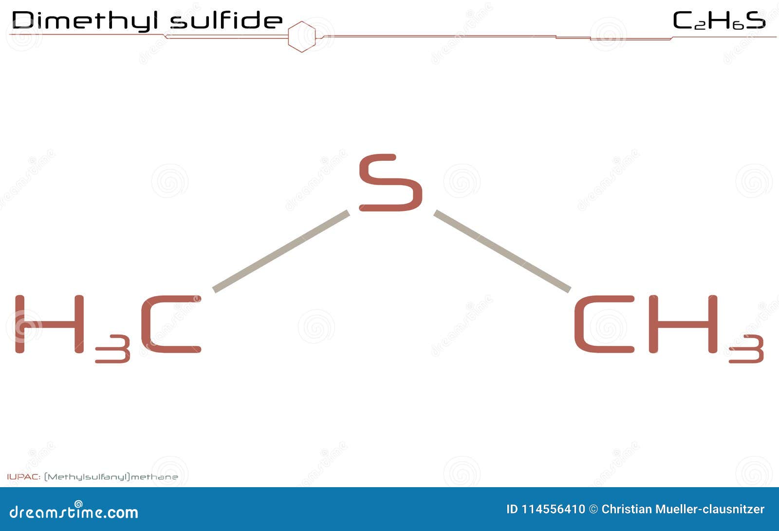 Dimethyl Sulfide Structure