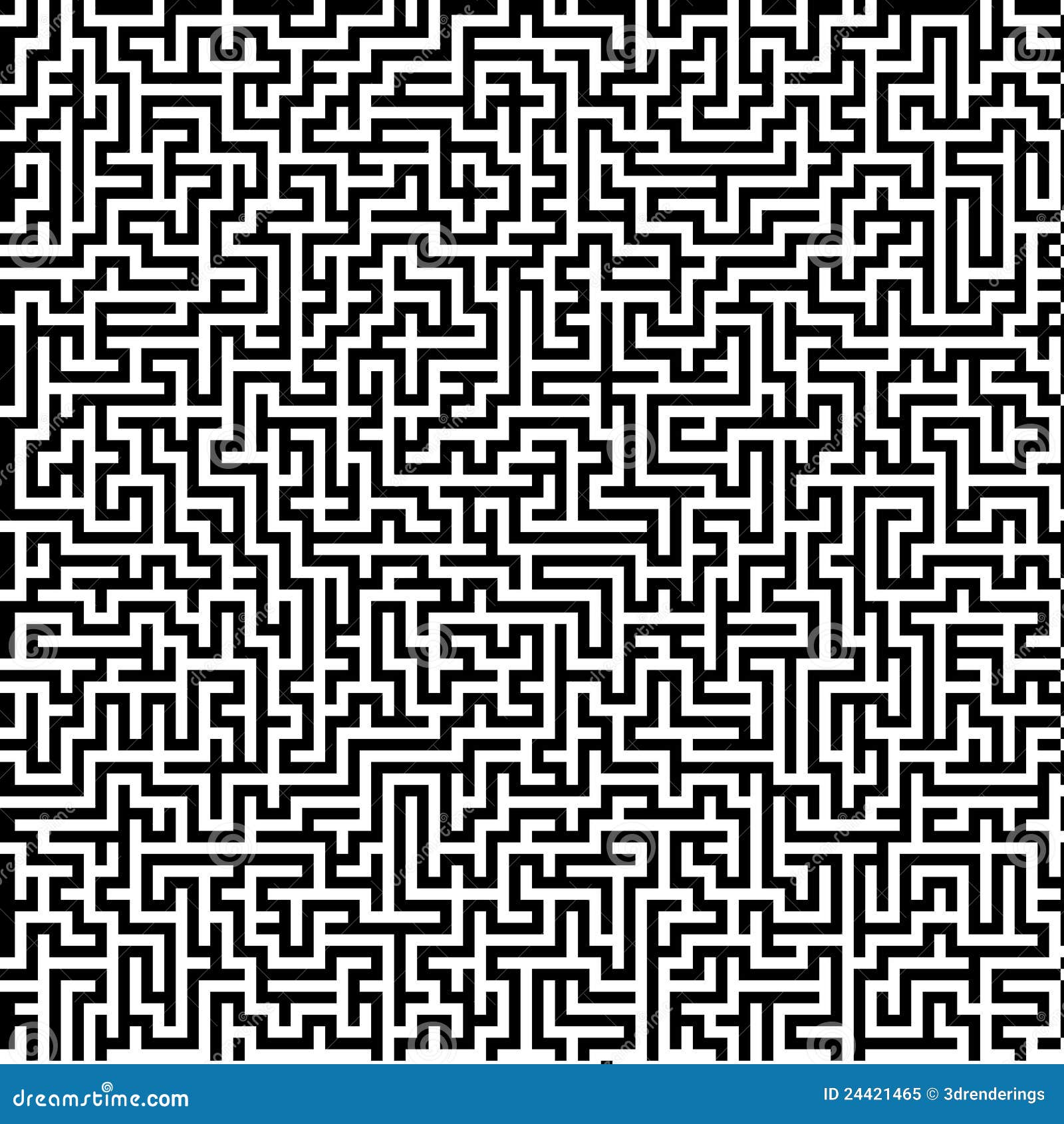 Large detailed labyrinth stock illustration. Illustration of seek ...