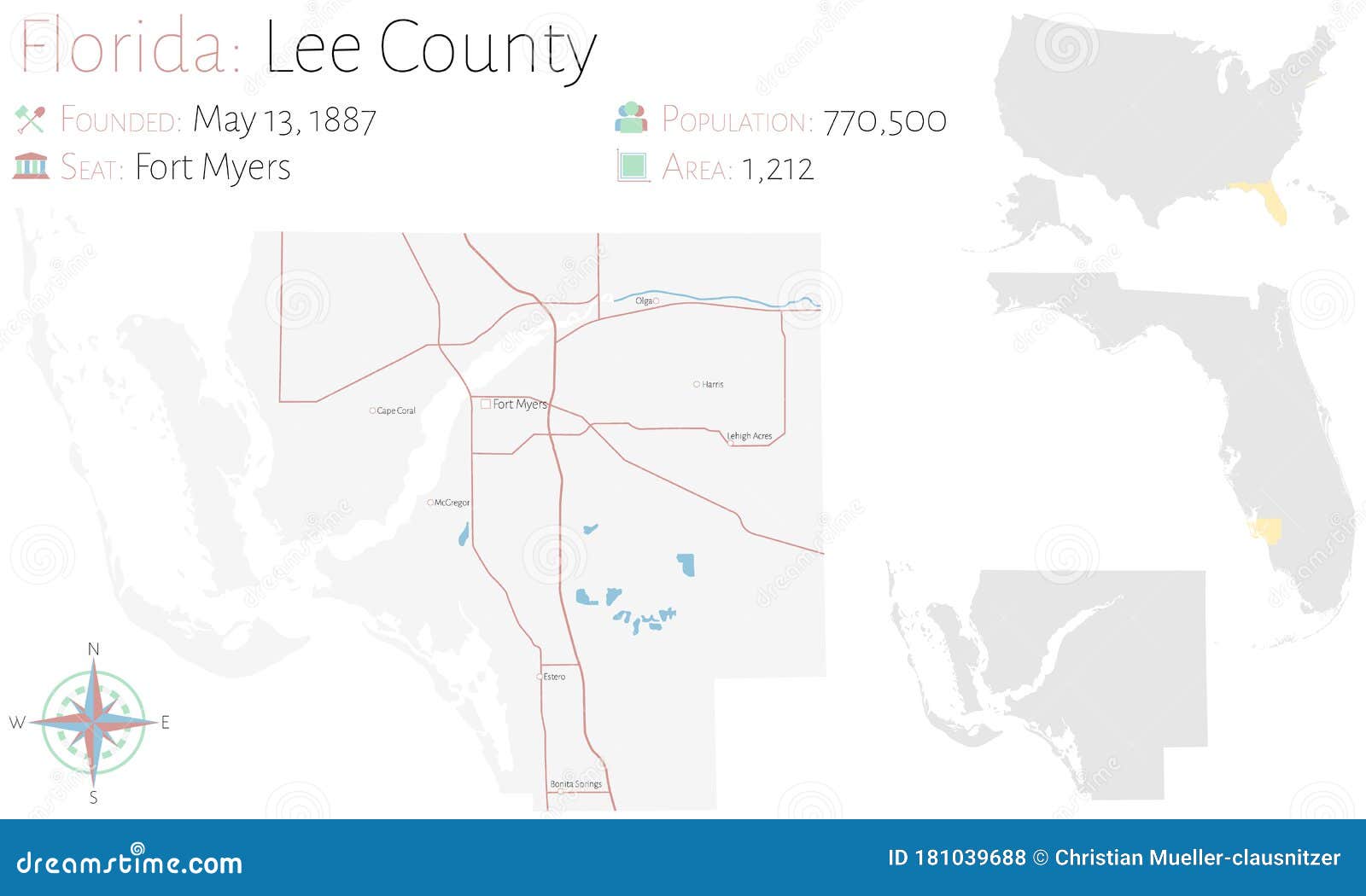 Lee County Fl Zip Code Map
