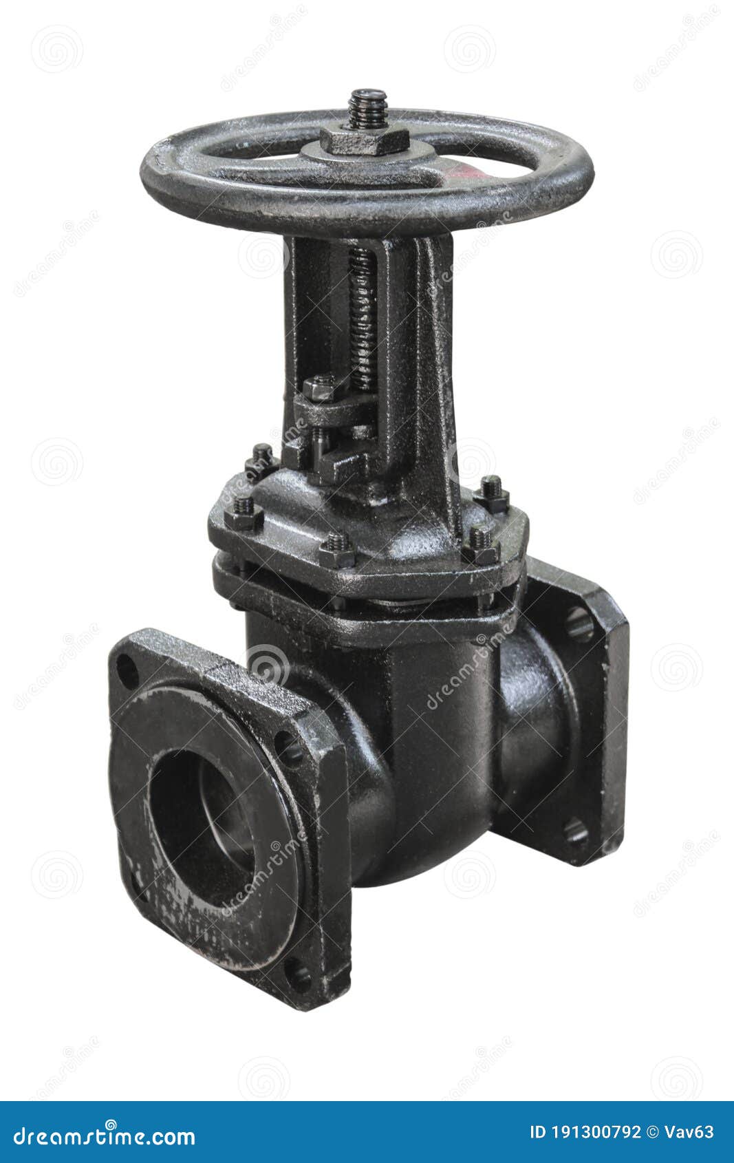 Water valve stock photo. Image of faucet, engineering - 191300792