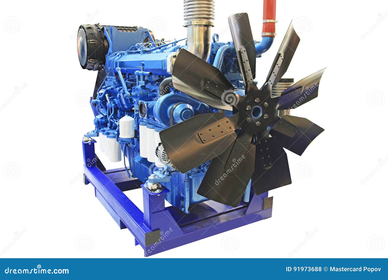 Large diesel engine stock photo. Image of component, engine - 91973688