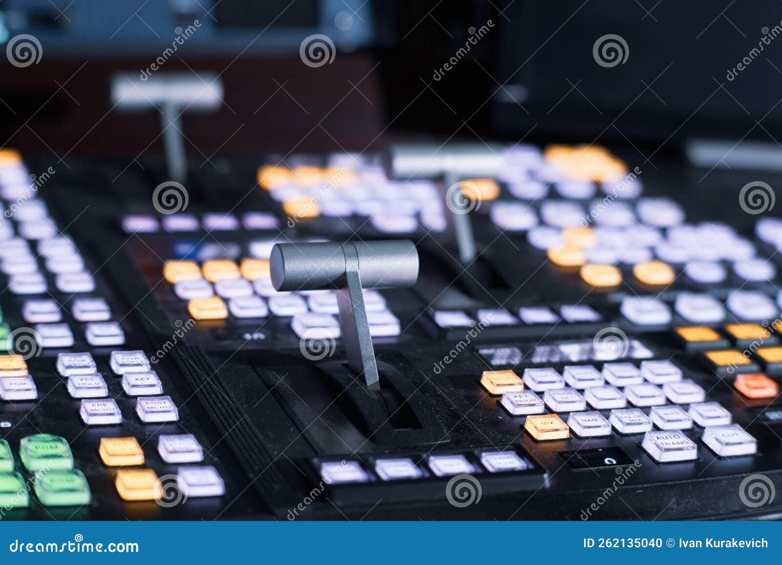 Large Digital Control Panel. Managing the Technical Process of ...