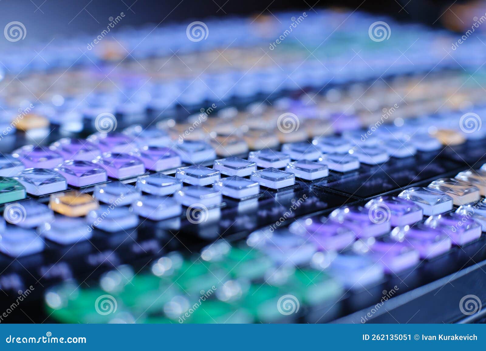 Large Digital Control Panel. Managing the Technical Process of ...