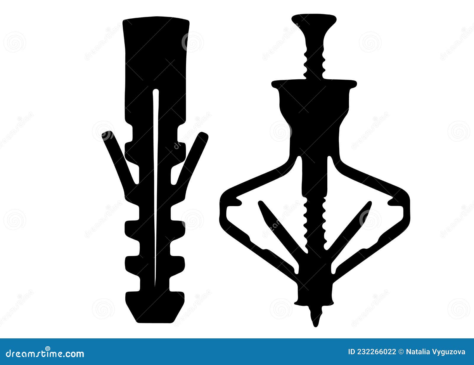 Large Repair Dowel. Cartoon Vector | CartoonDealer.com #232261435