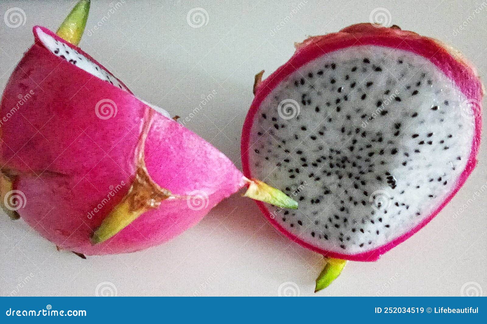 Dragon fruit stock image. Image of dessert, food, produce - 252034519