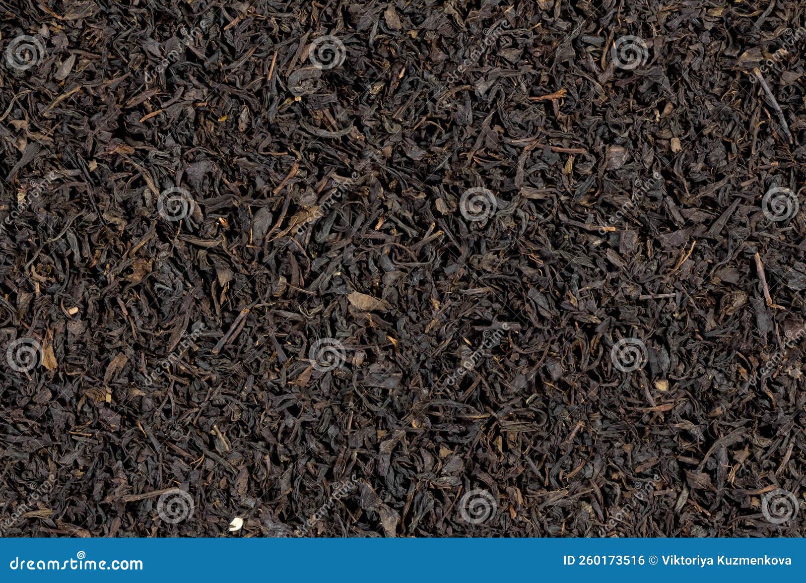 Large Dry Leaves Of Black Tea. Black Tea Background. Black Tea Texture ...
