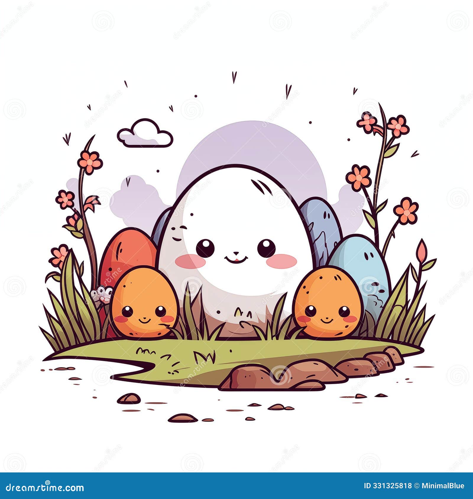 Large Easter Egg-shaped Object With A Warm, Golden-yellow Hue And A ...