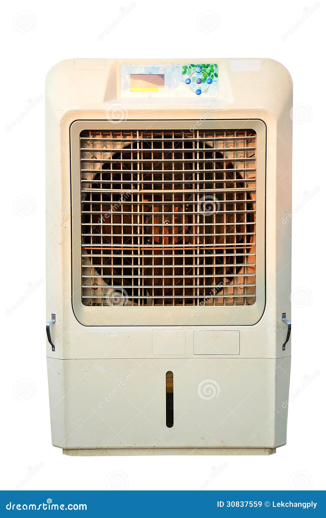 Large Electric Fan isolate stock image. Image of generation - 30837559