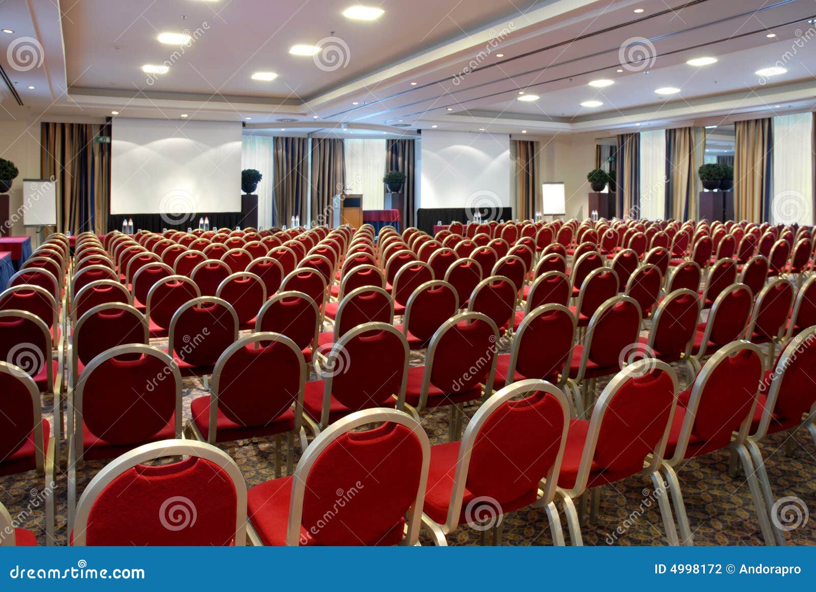 Large Empty Conference Centre Stock Photo - Image of leadership, global ...