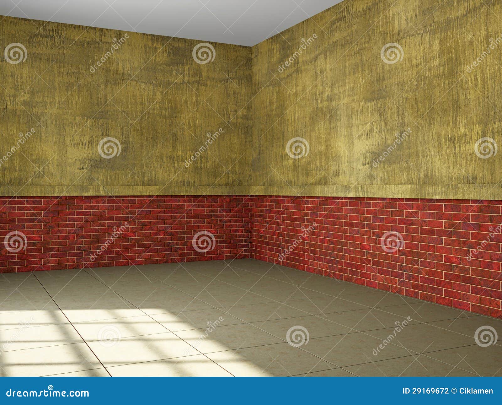 The large empty hall stock illustration. Illustration of light - 29169672