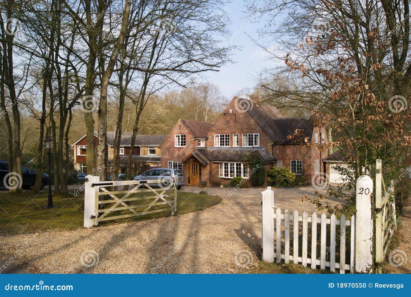 Large English House stock photo. Image of house, english - 18970550