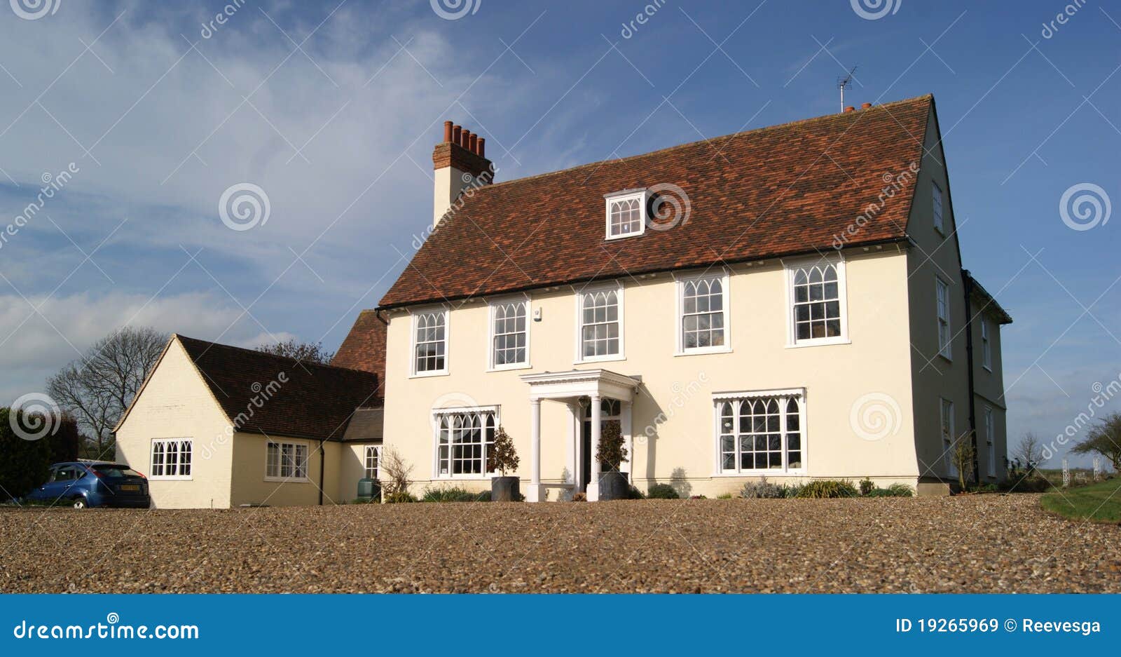 Large English House stock image. Image of brick, nice - 19265969