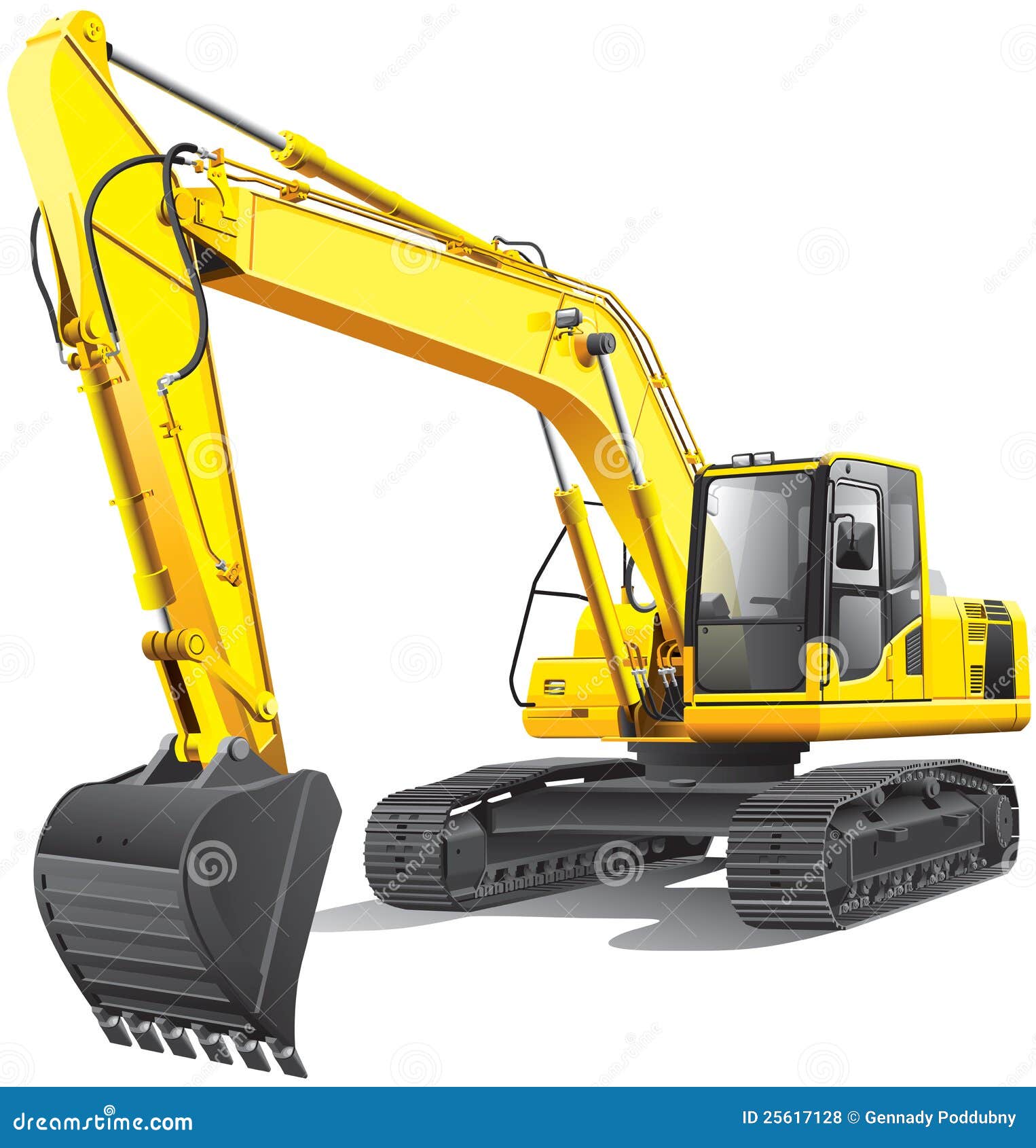Excavator Cartoons, Illustrations & Vector Stock Images - 41248 ...