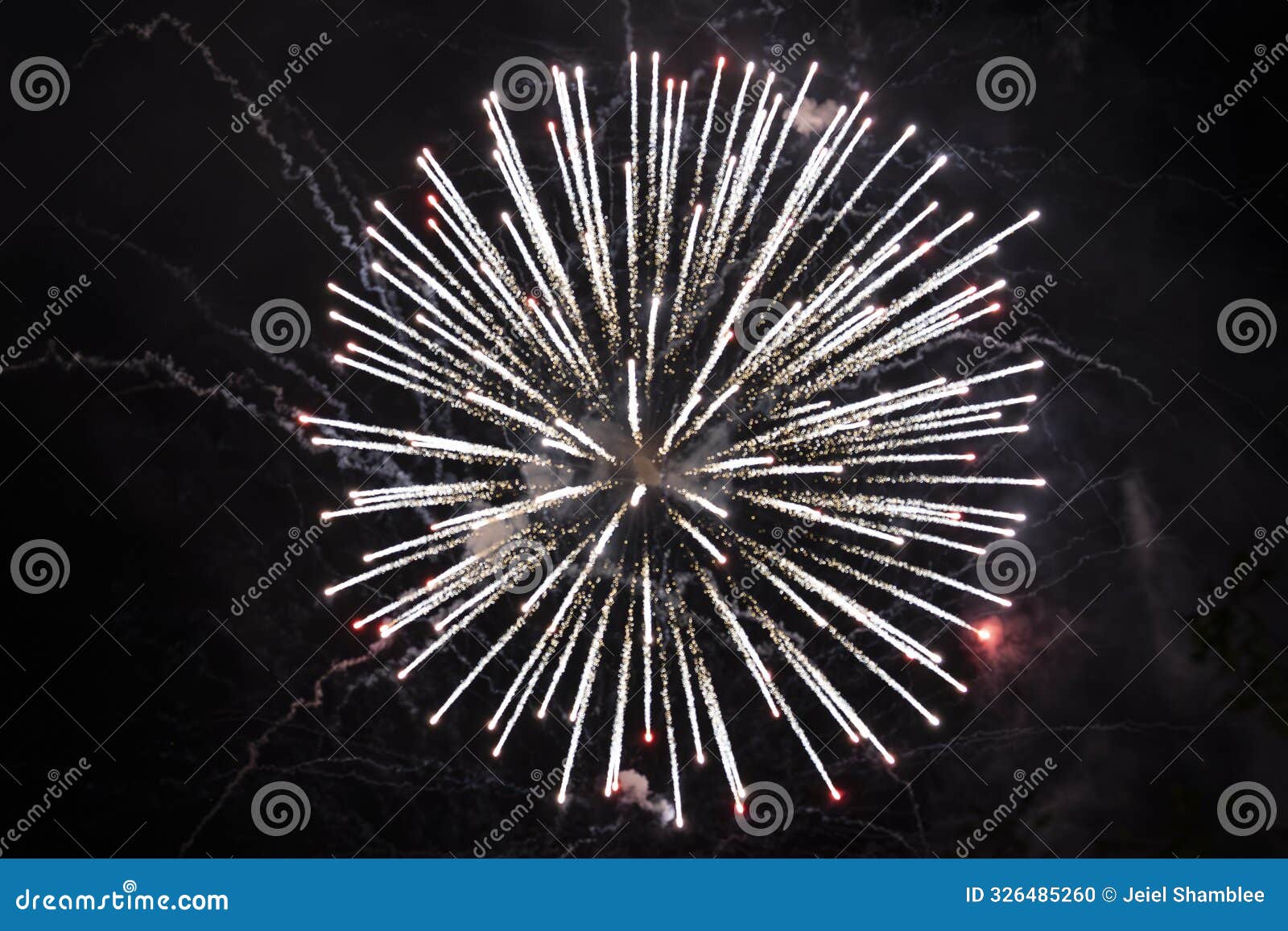 Large exploding firework stock photo. Image of bright - 326485260