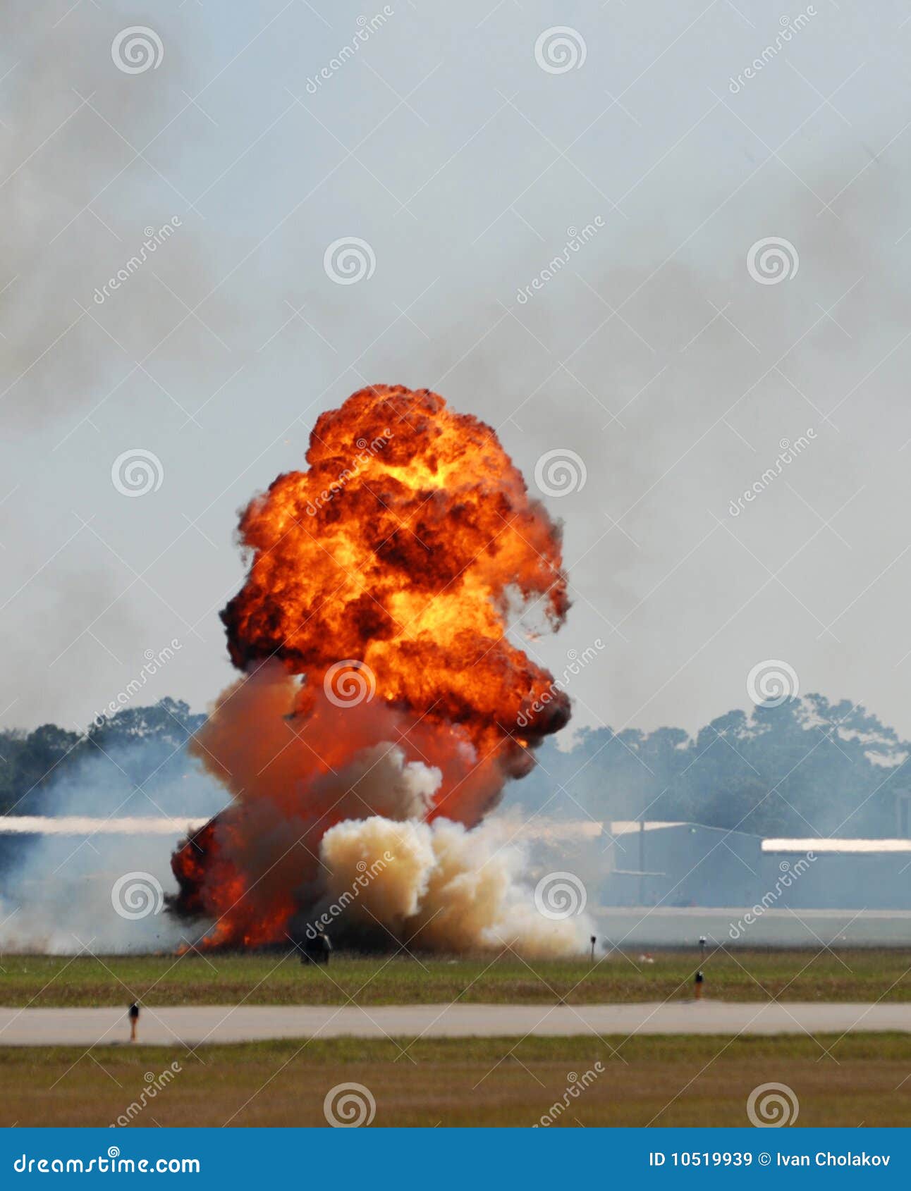 Large explosion stock image. Image of blaze, disaster - 10519939
