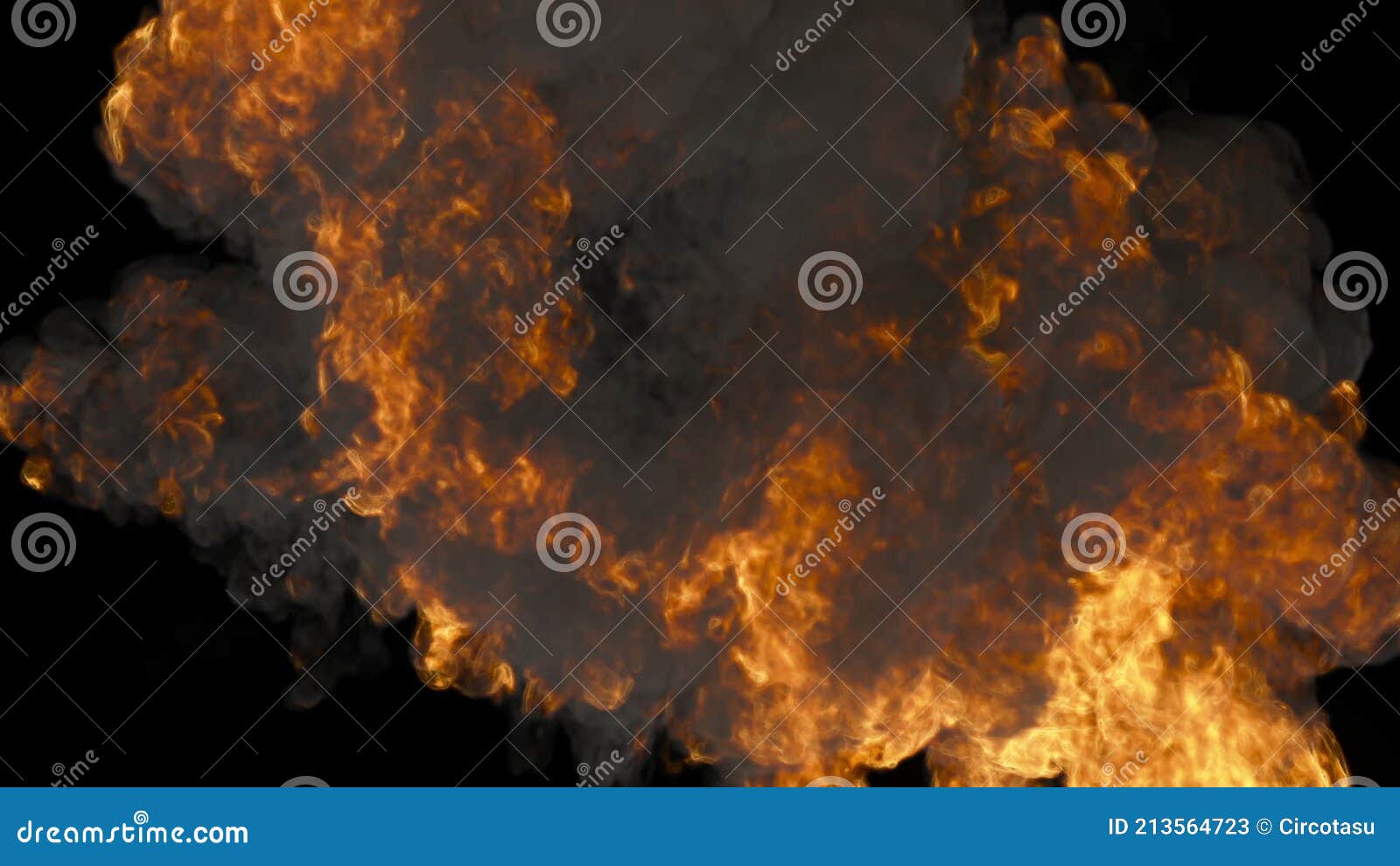 Large Explosion Transition, Black Background Stock Video - Video of ...