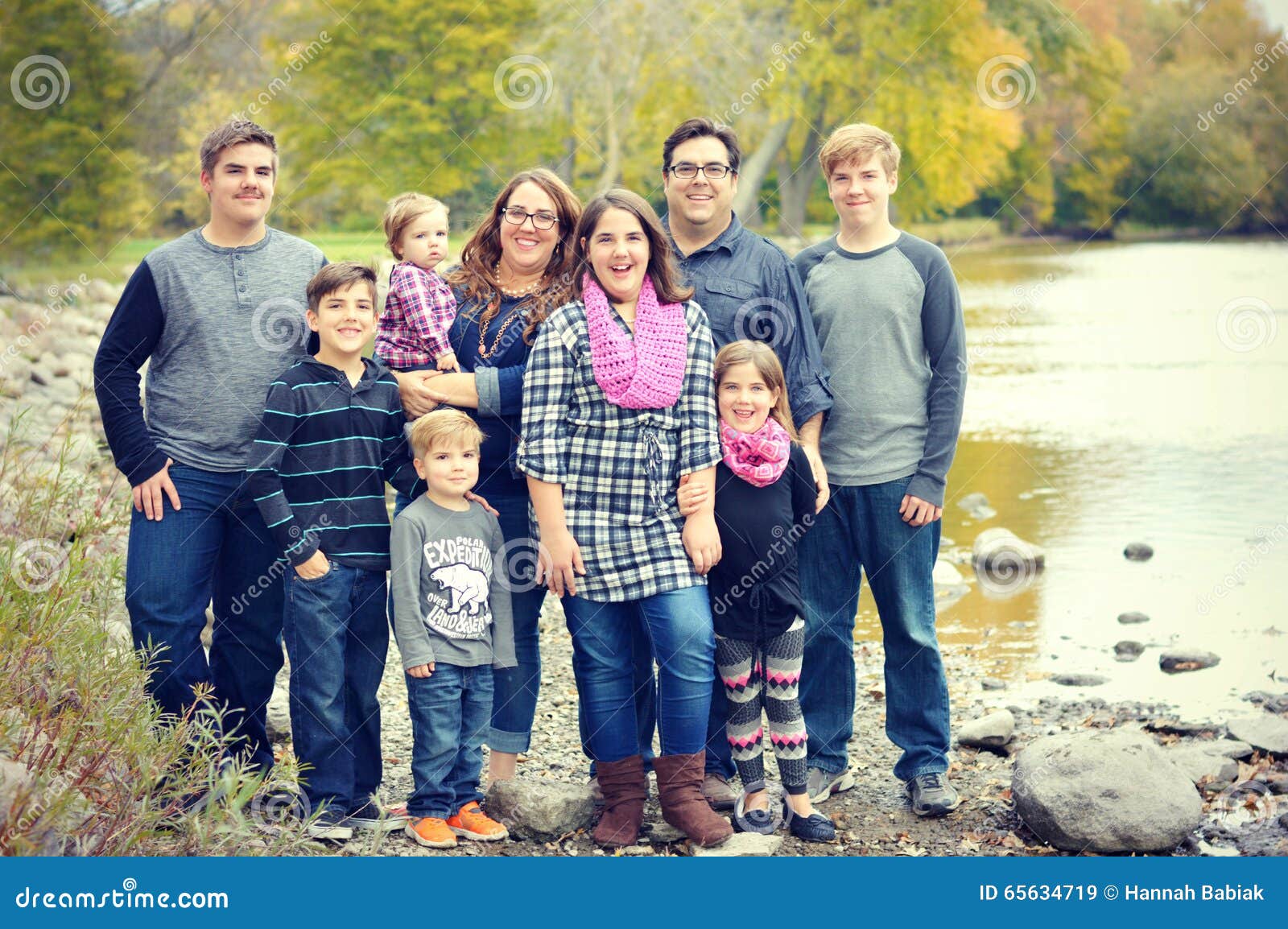 Large Family by River stock image. Image of quiverful - 65634719 Large Family by River stock image. Image of quiverful - 65634719