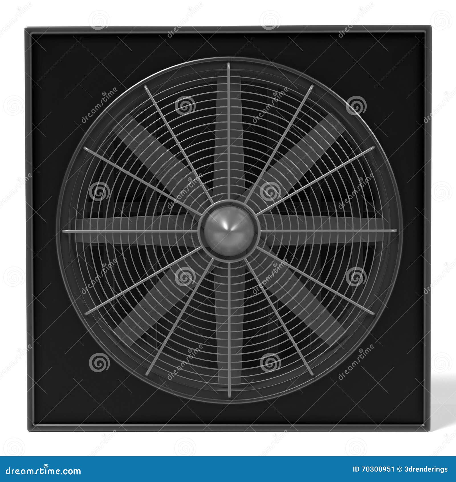 Large fan stock illustration. Illustration of wind, ventalation - 70300951