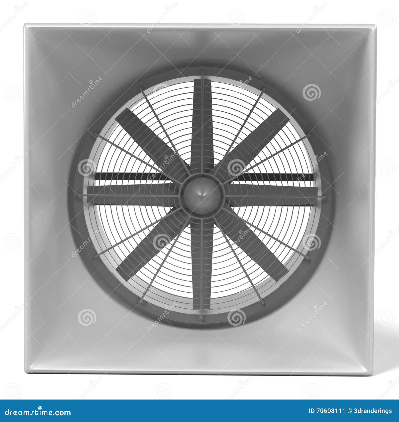 Large fan stock illustration. Illustration of vent, blower - 70608111