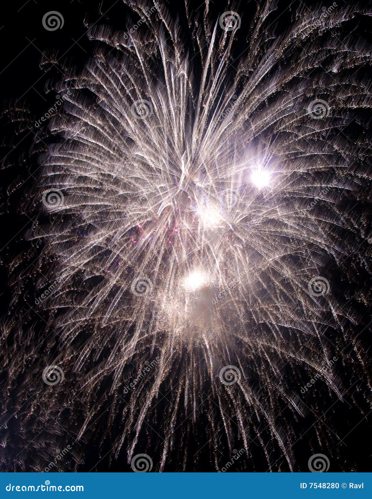 Large festive firework stock photo. Image of night, great - 7548280