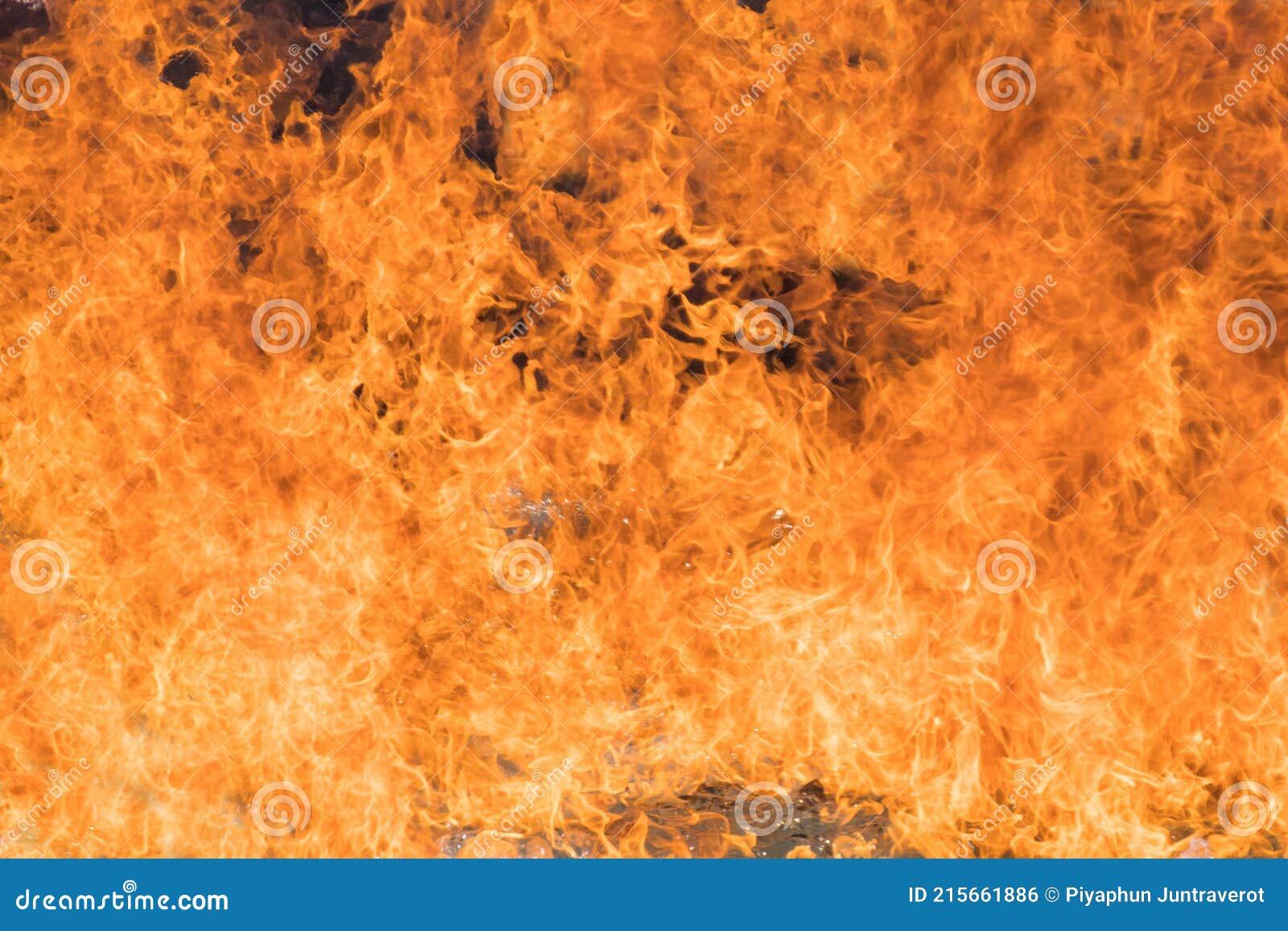 Large Flame Fire Rages, for Burning for Background Stock Photo - Image ...