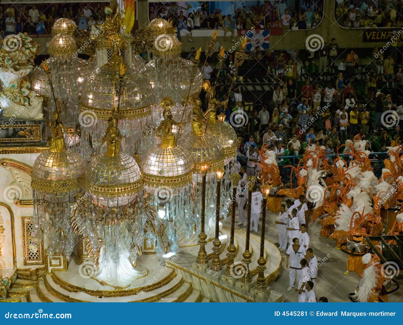 Large float, Rio Carnival. editorial photo. Image of parade - 4545281