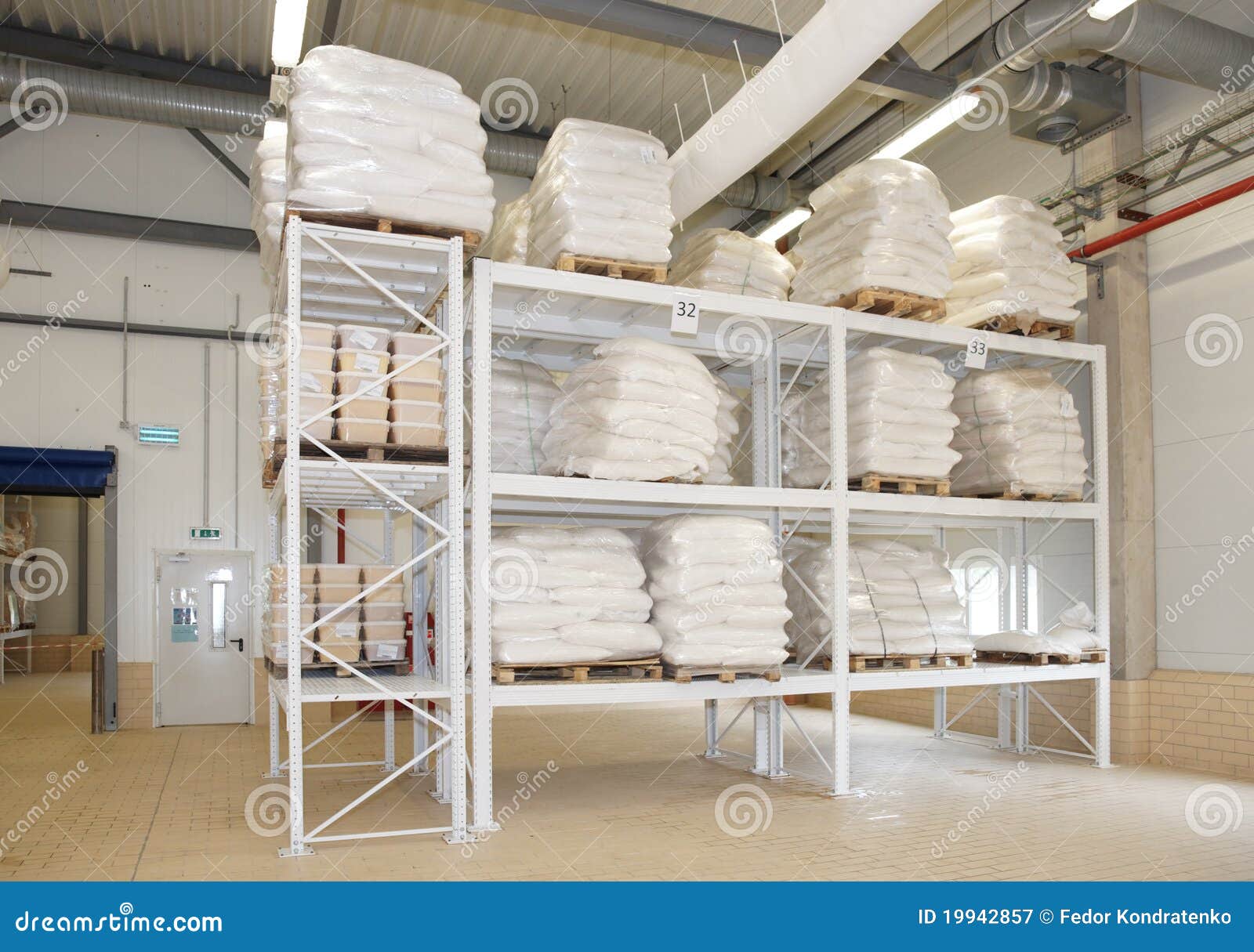 Large food warehouse stock image. Image of plant, architecture - 19942857