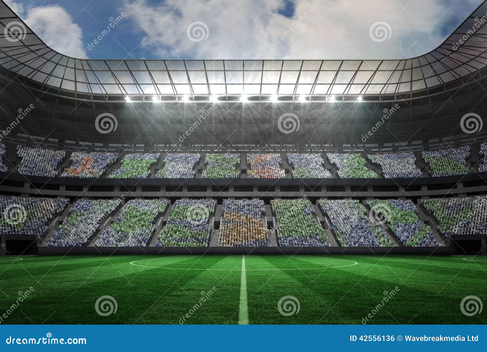 Stadium Lights Photoshop