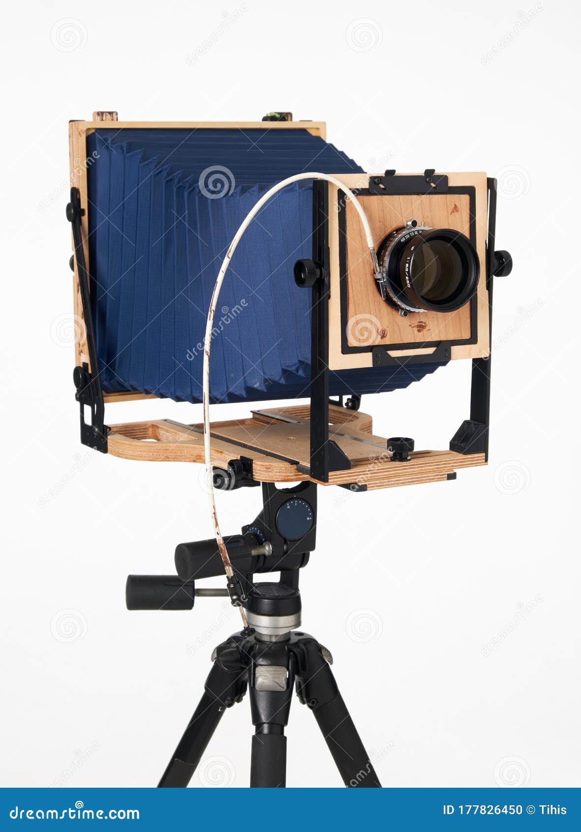 Large Format Camera on White Background Stock Photo - Image of view ...