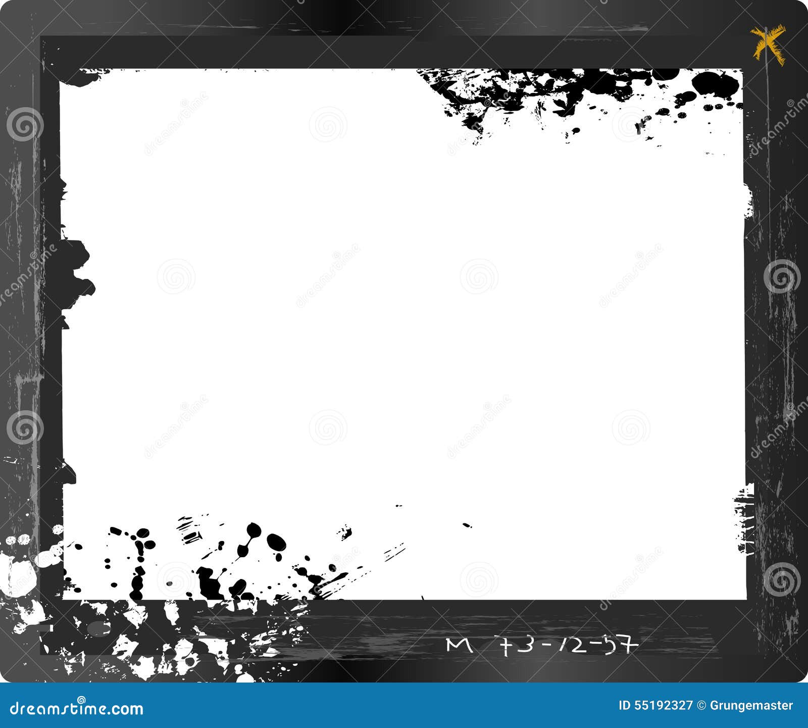 Large Format Glass Plate Negative, Stock Vector - Illustration of ...