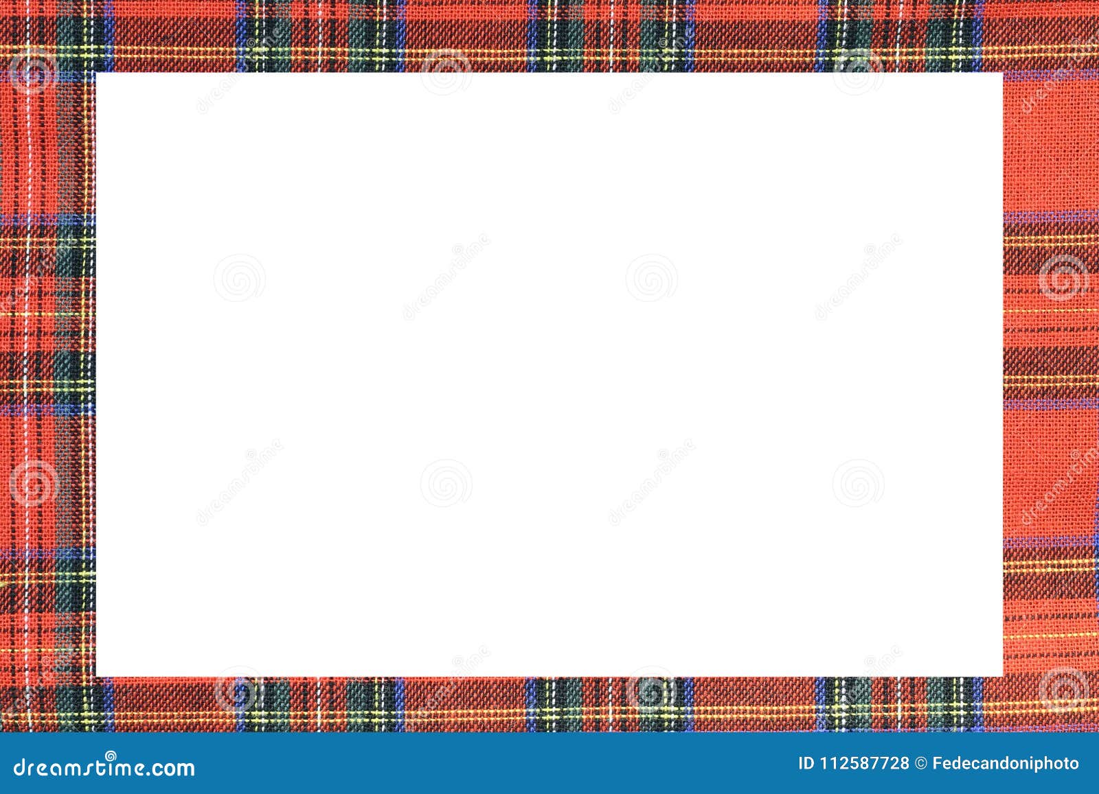 Large Frame with the Texture of the Famous Tartan Scottish Fabric Stock ...