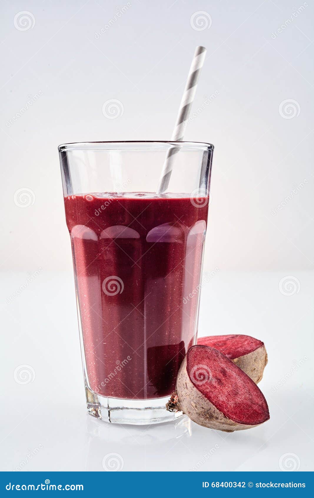 Large Glass of Nutritious Root Vegetable Drink Stock Photo - Image of ...
