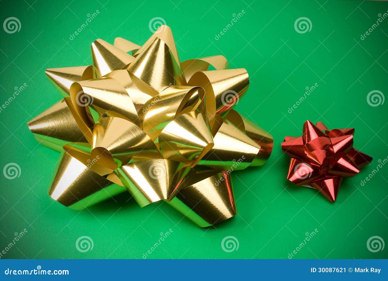 Two bows stock image. Image of present, small, holiday - 30087621